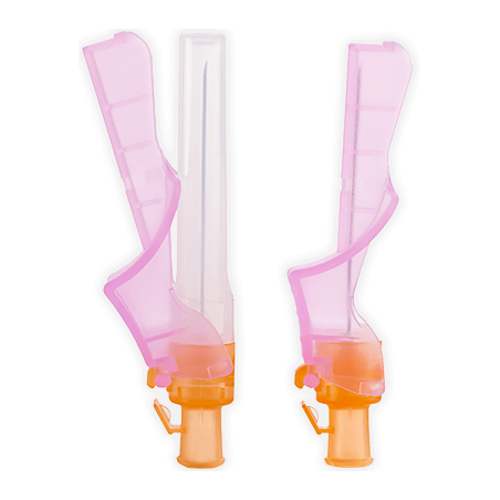 BD Eclipse ™ Safety Needle 25G 5/8" - 0,5x16 mm Orange 100Ud