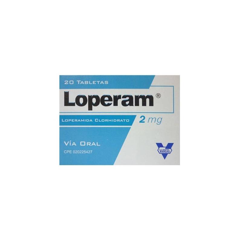 LOPERAN 2 MG 20 CAPSULAS