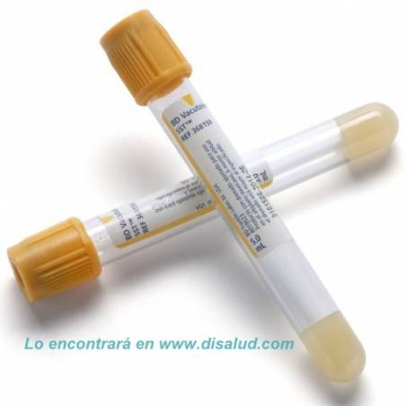 DB® Vacutainer® tube for serum with SST ™ II Advance gel 5 ml 16x100 mm ...