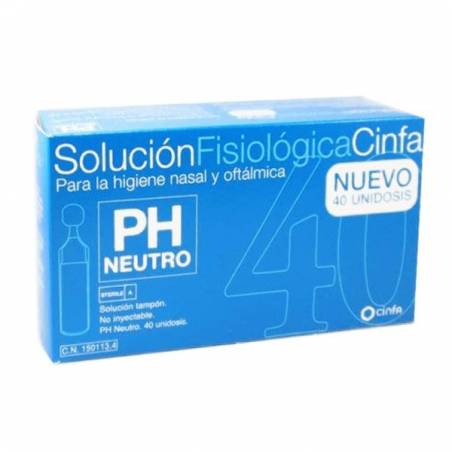 Cinfa Solucion Fisiologica Monodosis 5 Ml 40 U